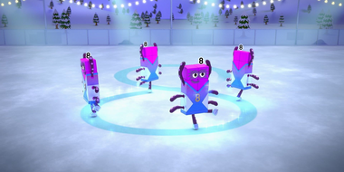 Numberblocks - Series 5 - Snow Day Doubles