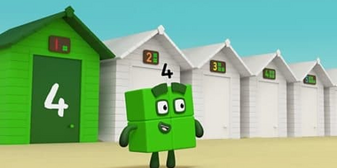 Numberblocks - Series 7 - Friendly Fours' Beach Day