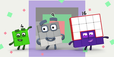 Numberblocks - Series 4 - Square Club